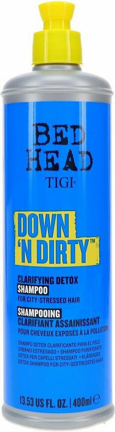 TIGI Bed Head Down'N Dirty - Шампунь-детокс очищающий 400 мл