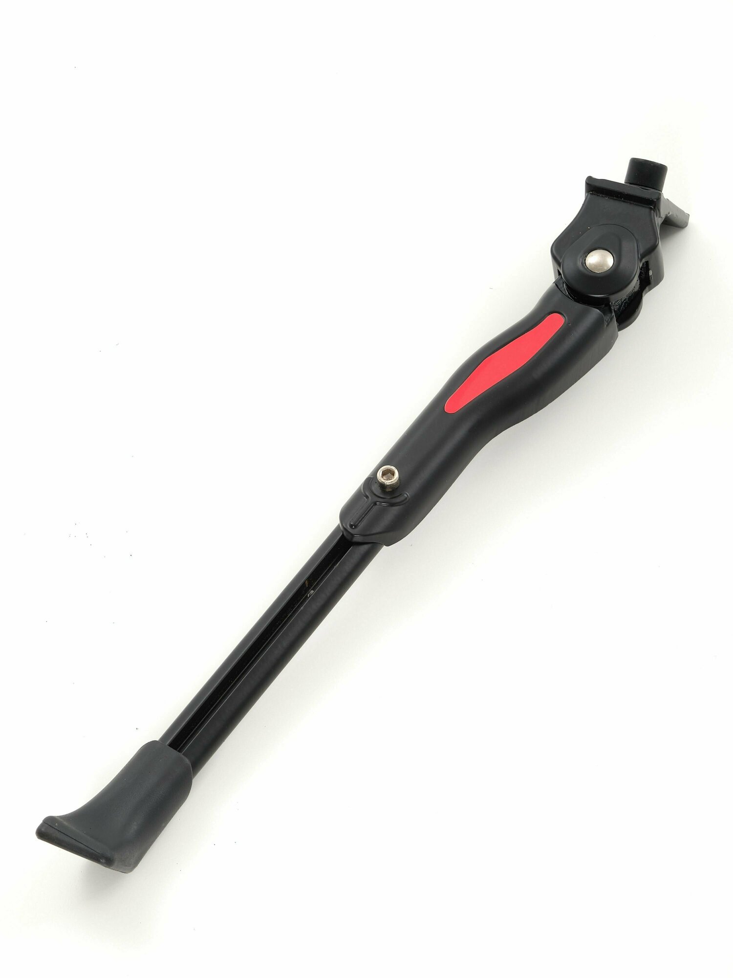 Подножка регулируемая 24-26", центральное крепление, алюминиевая, 24"-26" черная