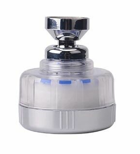 Аэратор для смесителя поворотный с фильтром, насадка на кран для экономии воды универсальная