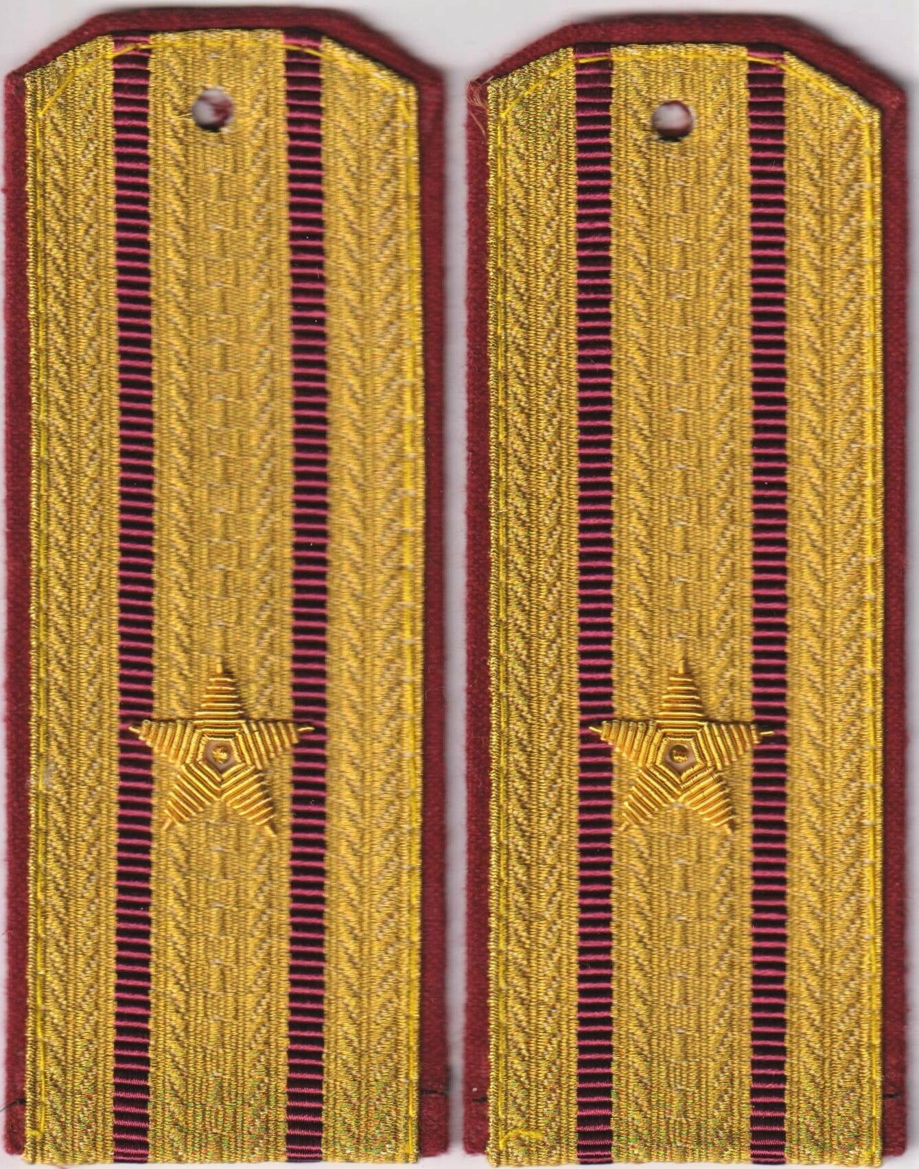 Погоны Росгвардии парадные, майор