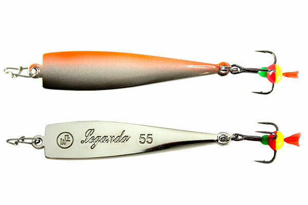 Блесна вертикальная ECOPRO Legenda, 80мм, 12г, MOS, колеблющаяся.