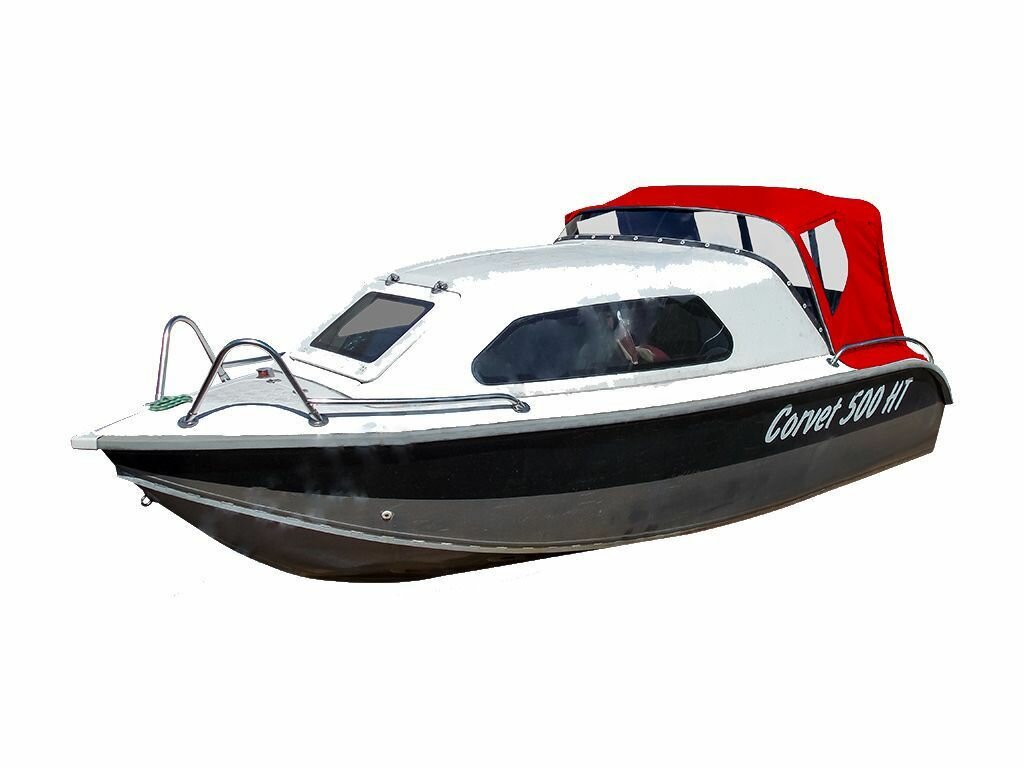 Корвет 500 HT. Стекло в рамке, тент, дуги, крепления. Комплект