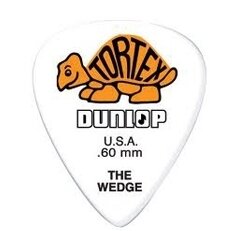 Медиатор Dunlop 424R.60 Tortex Wedge, 0.6 мм, 1 шт.