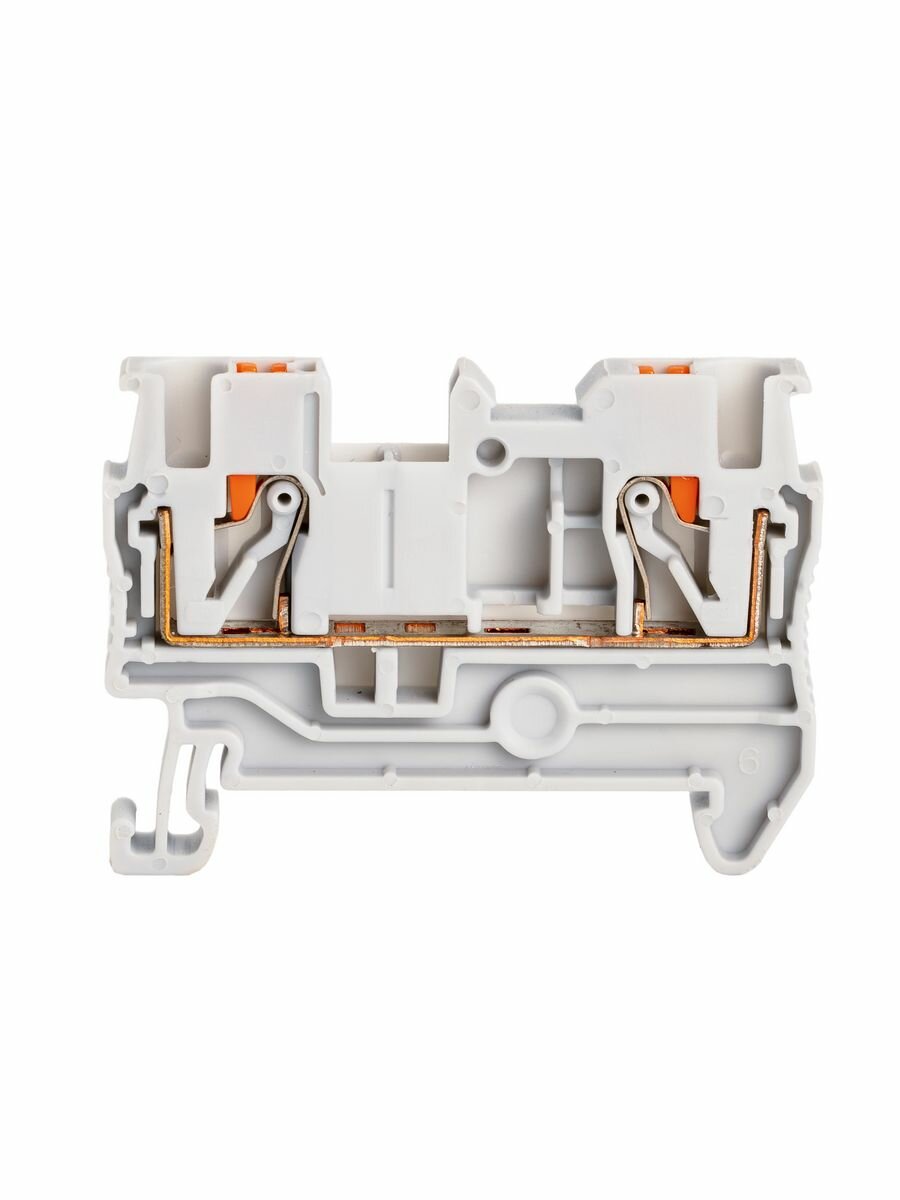 Клеммы для проводов 2,5 мм проходные PUSH-IN (10 штук)