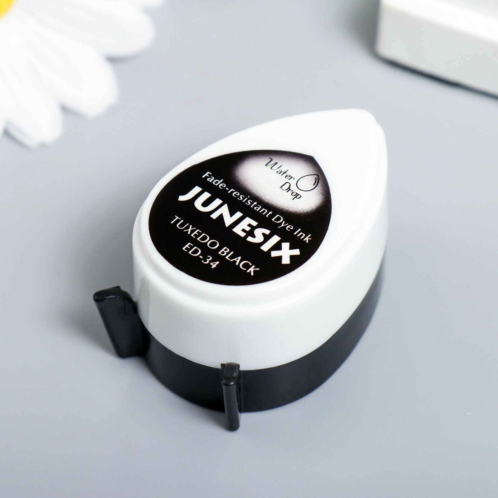 Штемпельная подушка «Чёрный смокинг», устойчивые к выцветанию, 4.8×3.5 см