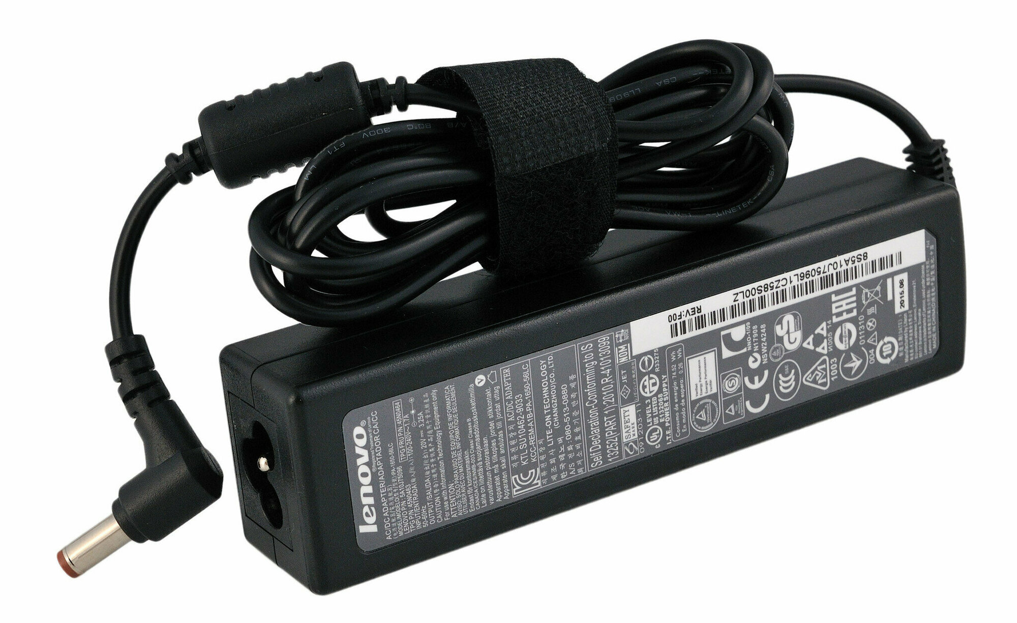 Блок питания Lenovo 5.5x2.5 20V 3.25A Original