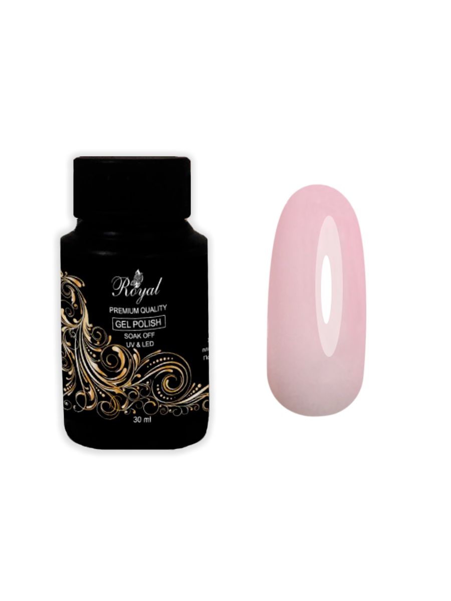 Гель Royal-gel "ON-BRUSH" в бутылке для укрепления и наращивания 30 мл. OBG04