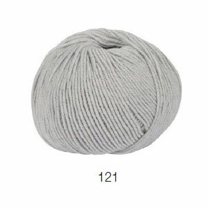 Пряжа "DMC" 488 C Woolly Chic 96% мериносовая шерсть, 4% полиэстер 50 г 125 м 121 голубой