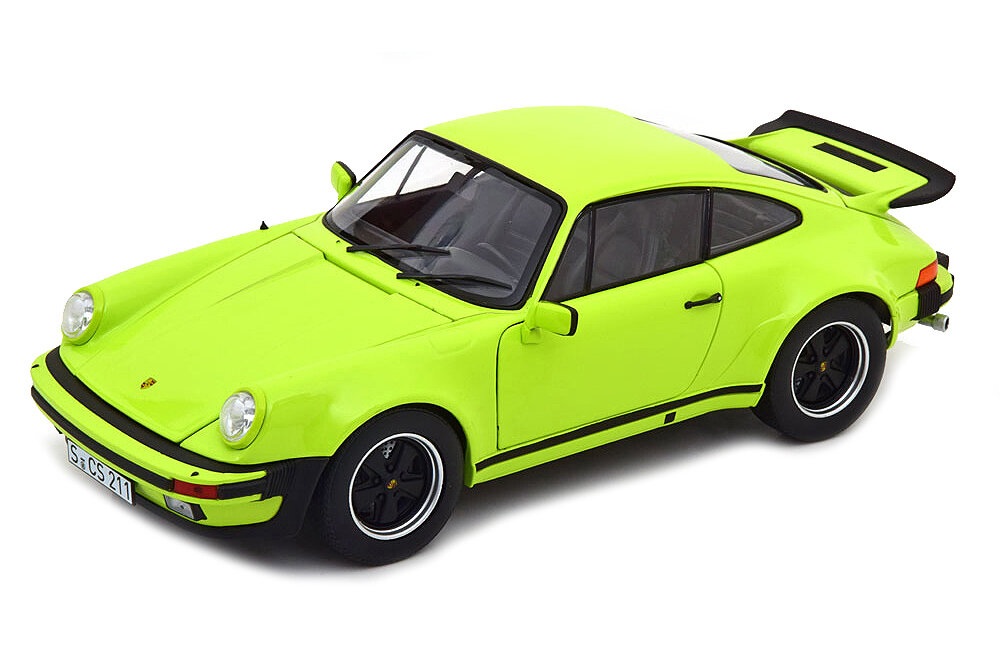 Модель коллекционная NOREV Porsche 911 (930) turbo 3.0 1976 light green / порше 911 турбо лимонный