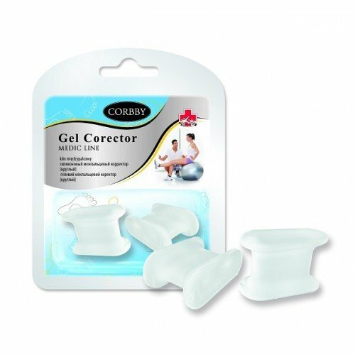 Силиконовый межпальцевый корректор Corbby GEL CORECTOR, размер M