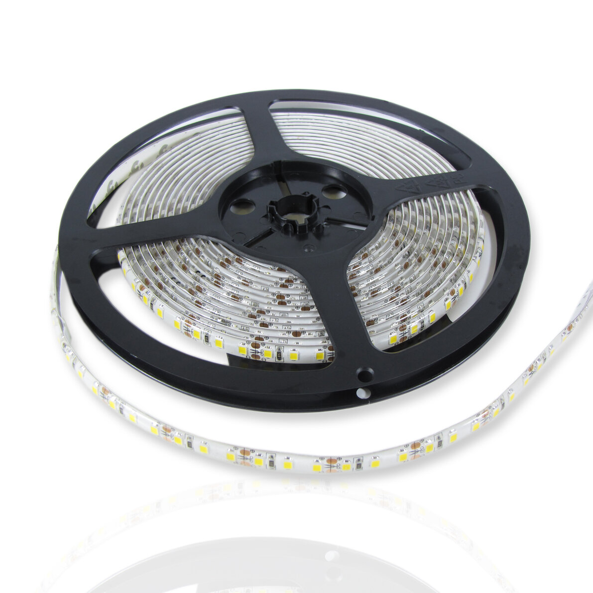 Светодиодная лента LUX class 2835 120led/m, warm white, 12V, IP65, N09