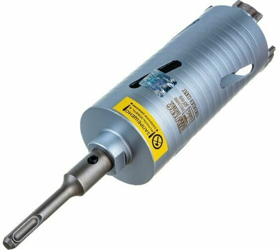 Коронка алмазная по бетону Laser Deep Drill (68х150 мм) Hilberg HD368