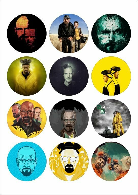 Стикеры Во все тяжкие, Breaking Bad №2