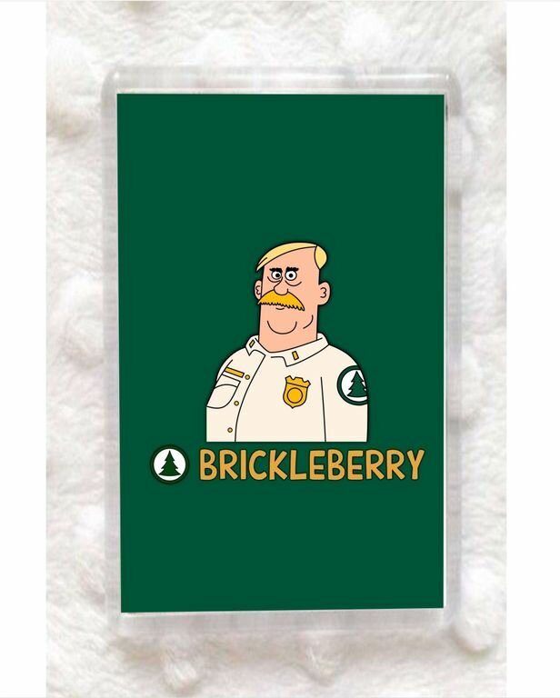Магнит акриловый Бриклберри №1