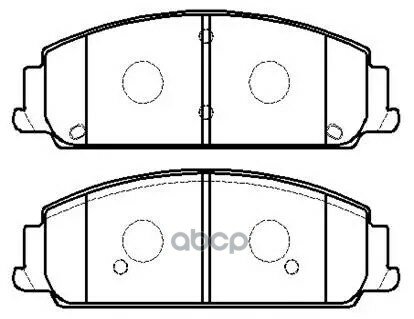 Колодки тормозные дисковые HOLDEN: COMMODORE VE SEP-06 HSB арт. HP5261