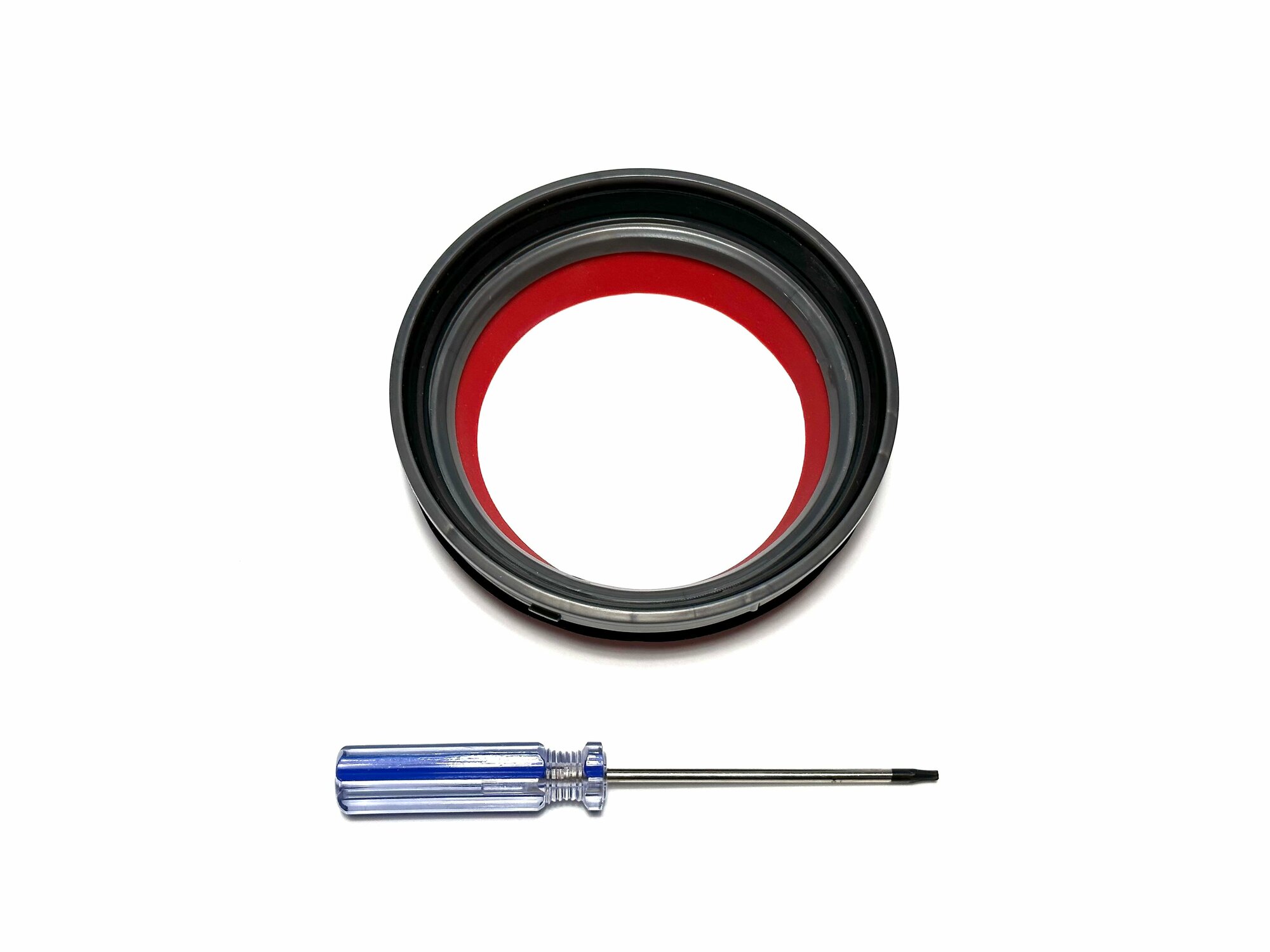 Комплект уплотнительное кольцо для контейнера + отвёртка для Dyson V10 SV12