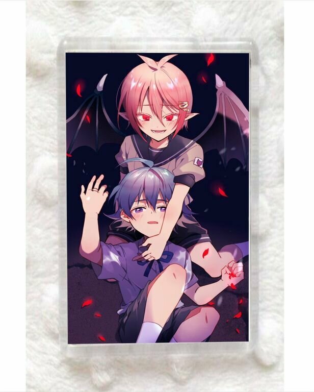 Магнит акриловый Mairimashita! Iruma-kun, Добро пожаловать в ад, Ирума №8