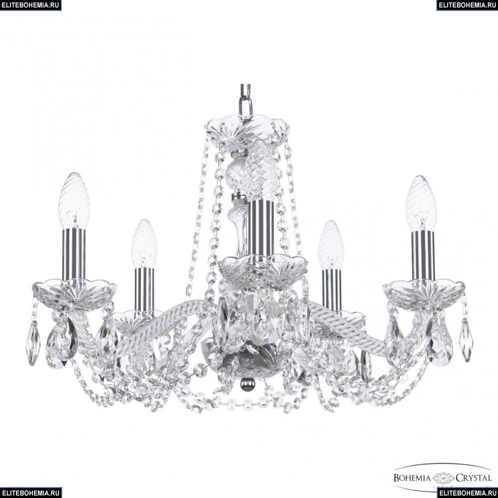 119/5/165 Ni Подвесная люстра Bohemia Ivele Crystal, 119