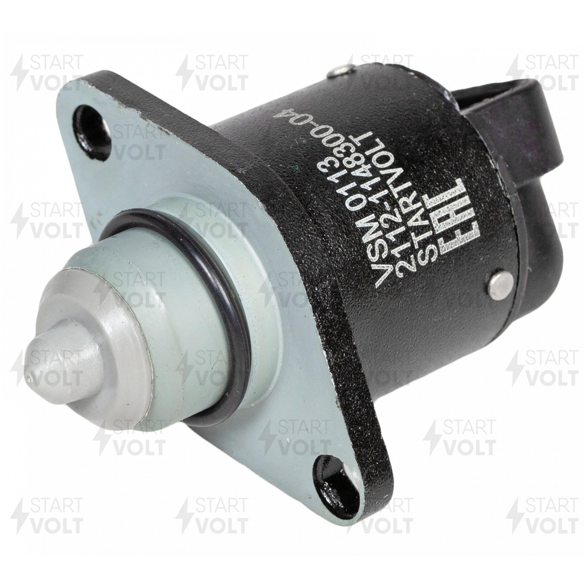 STARTVOLT vsm-0113 (VSM0113) регулятор холостого хода c двумя подш. для а / м лада 2110 (толстый клапан)