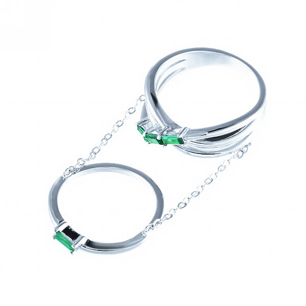 Кольцо, серебро, 925 проба