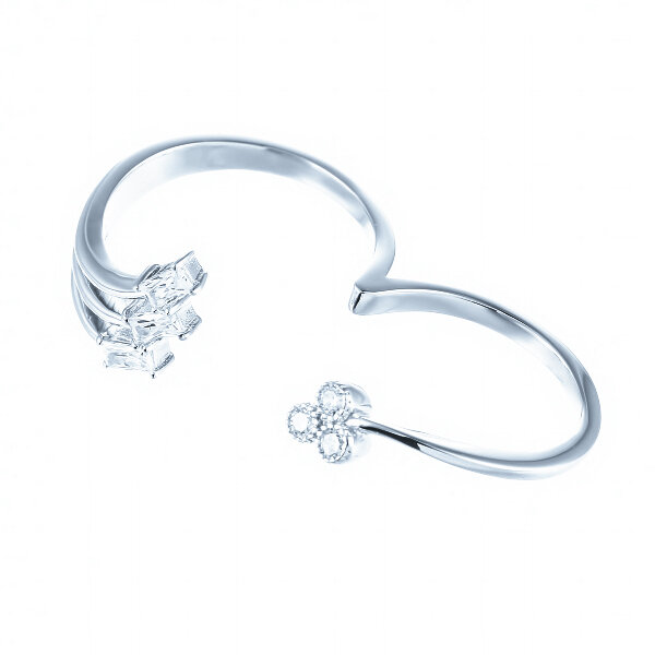 Кольцо, серебро, 925 проба