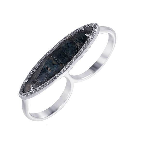 Кольцо, серебро, 925 проба