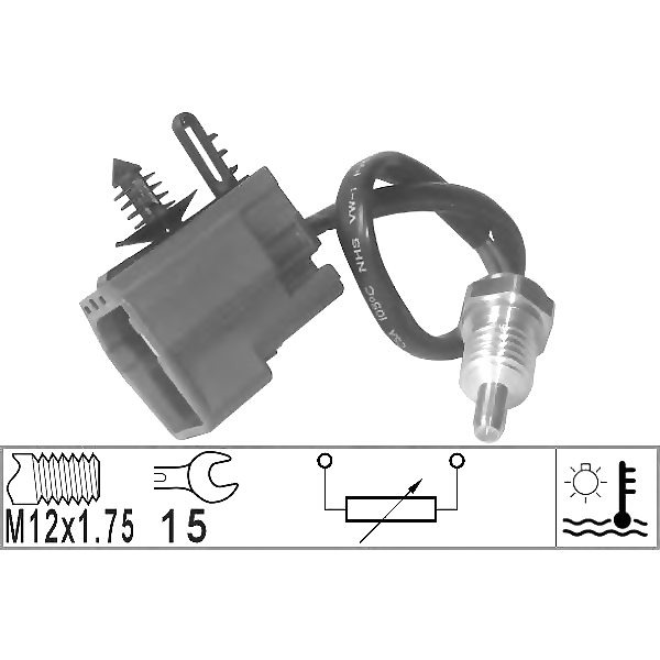 ERA 330810 (1079267 / 1552452 / 1710151) датчик температуры охлаждающей жидкости Ford (Форд) Focus (Фокус)