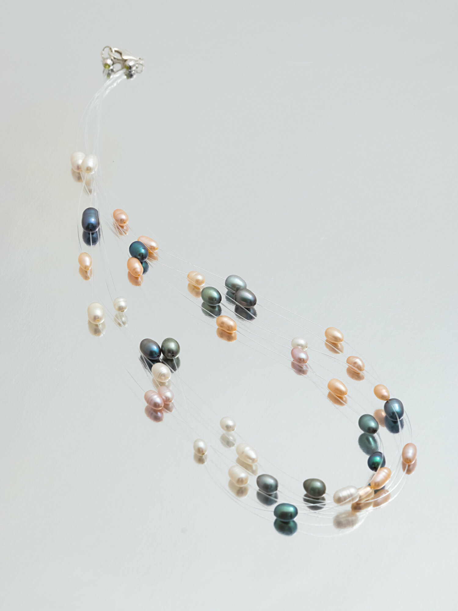 Колье ЖемАрт, жемчуг пресноводный культивированный