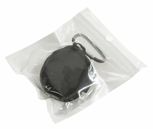 Силиконовый чехол для AirDots Slim+карабин, black