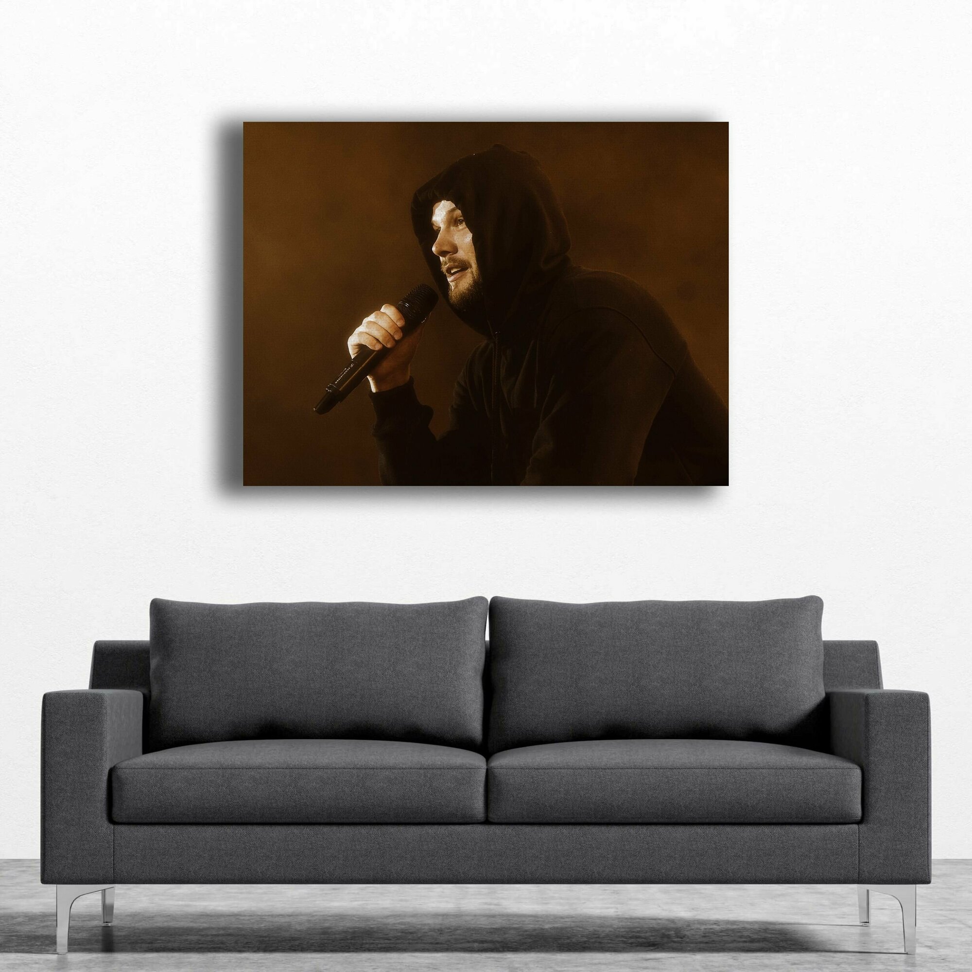 Интерьерная картина на холсте / Музыкант / Макс Корж 30*40