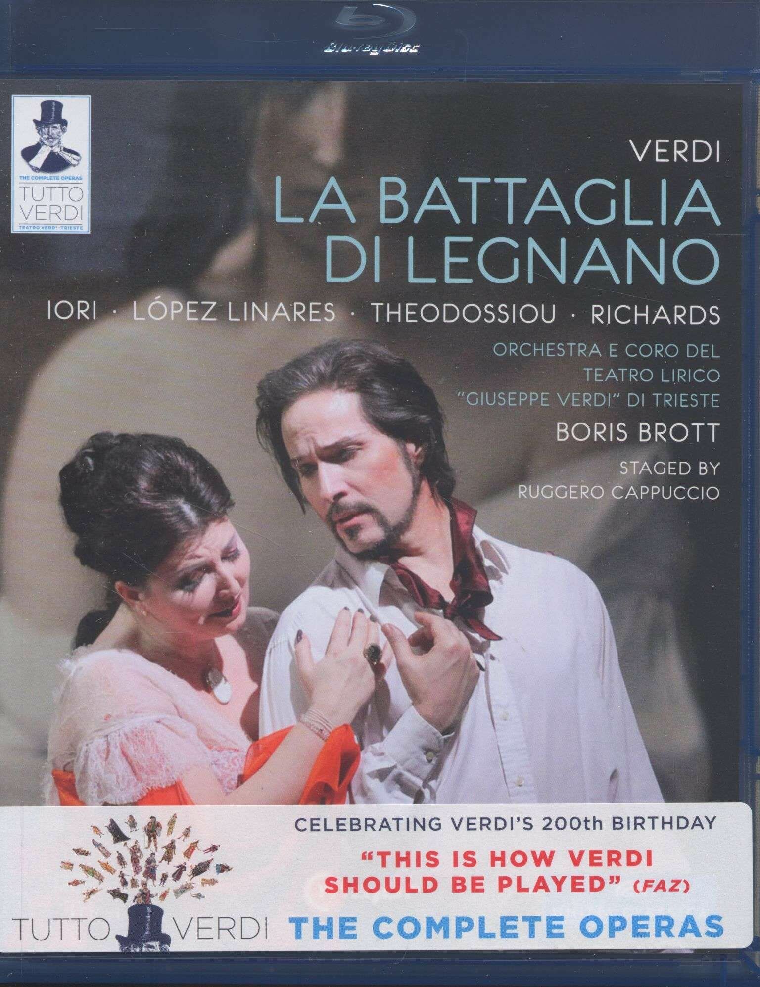 Диск Giuseppe Verdi (1813-1901) - Tutto Verdi Vol.13: L Battaglia Di Legnano (Blu-ray) (1 BR)