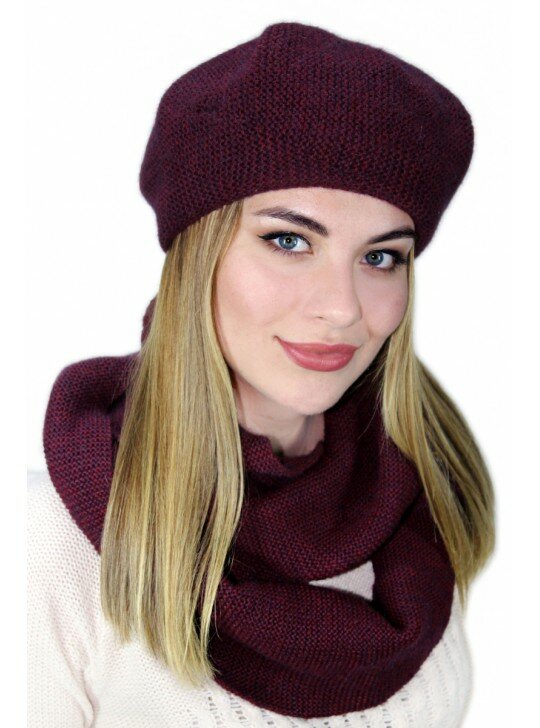 Берет Комплект "Вилсия" берет+шарф для женщин