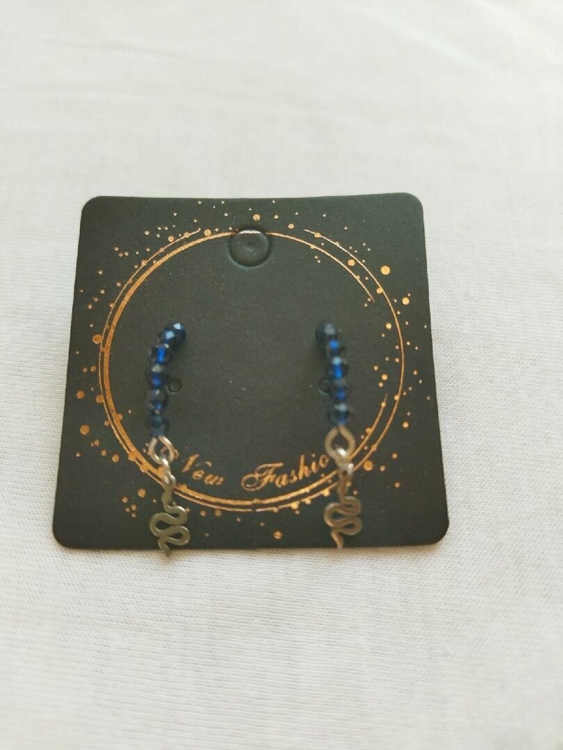 Серьги, шпинель