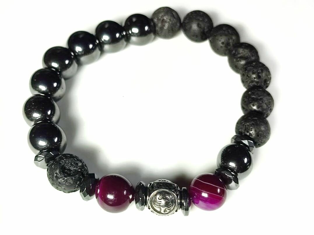 Браслет, агат