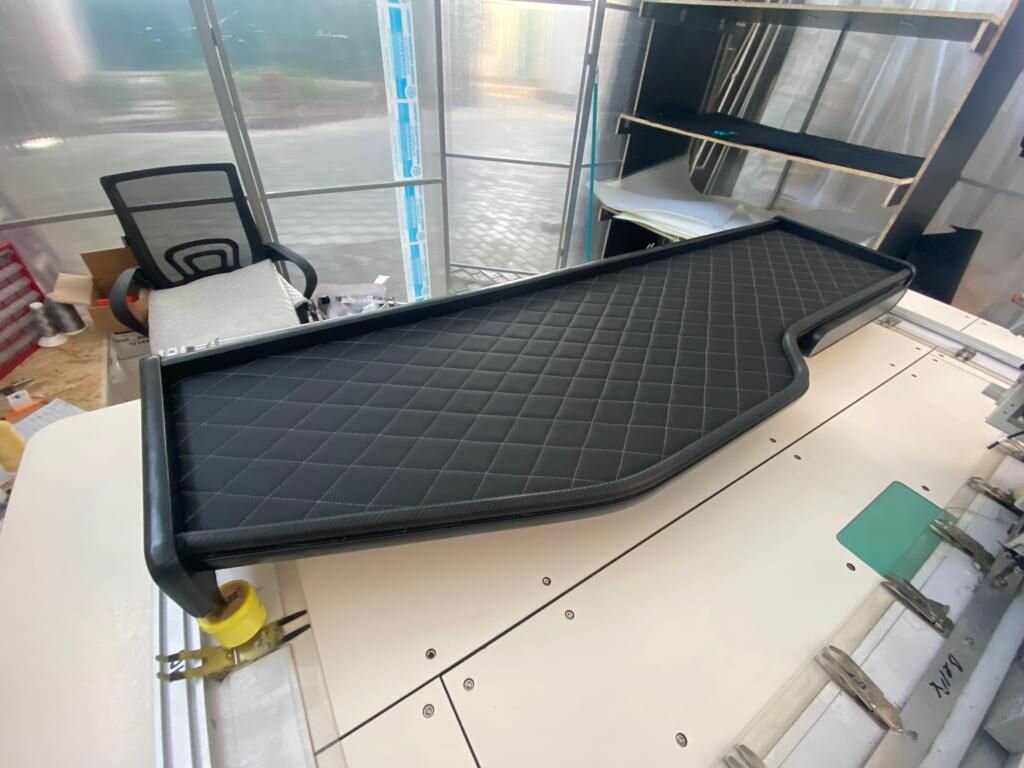 Полка для Shacman (Шакман) X3000 Ромб серый