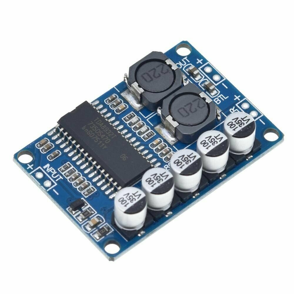 Цифровой усилитель мощности моно 35W TDA8932, 10-30V DC