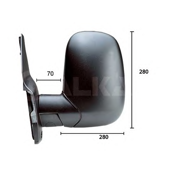 ALKAR 9202959 (1053410 / 10534101053418 / 1053418) зеркало боковое