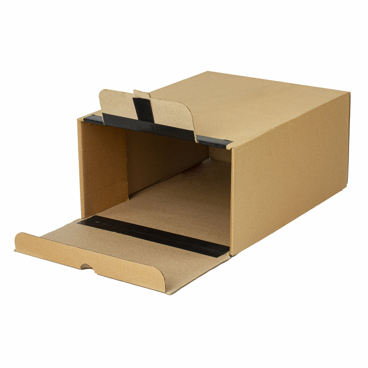 Упаковка 20 шт. Короб архивный на липучке 380х285х170 мм, гофрокартон, до 1700 л, STAFF, 112161