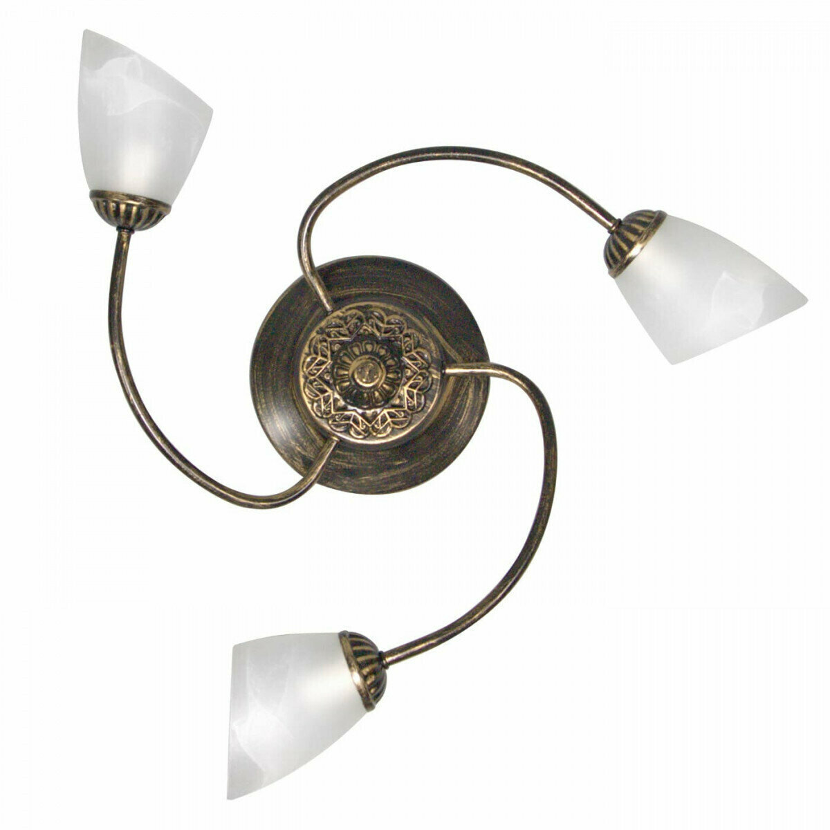 Люстра потолочная 3 плафона Петрасвет Россия S2147-3