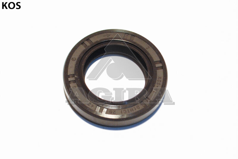 KOS KOS012 Сальник коленвала передний Daewoo Nexia 1.5 8кл. до 2008г, Espero 1.5 16кл (шестигр. насос) (26*42*8)