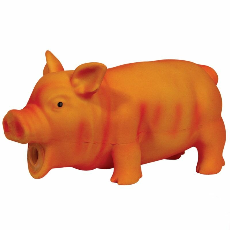 Triol: Игрушка для собак, из латекса, Поросенок хрюкающий, 160 мм
