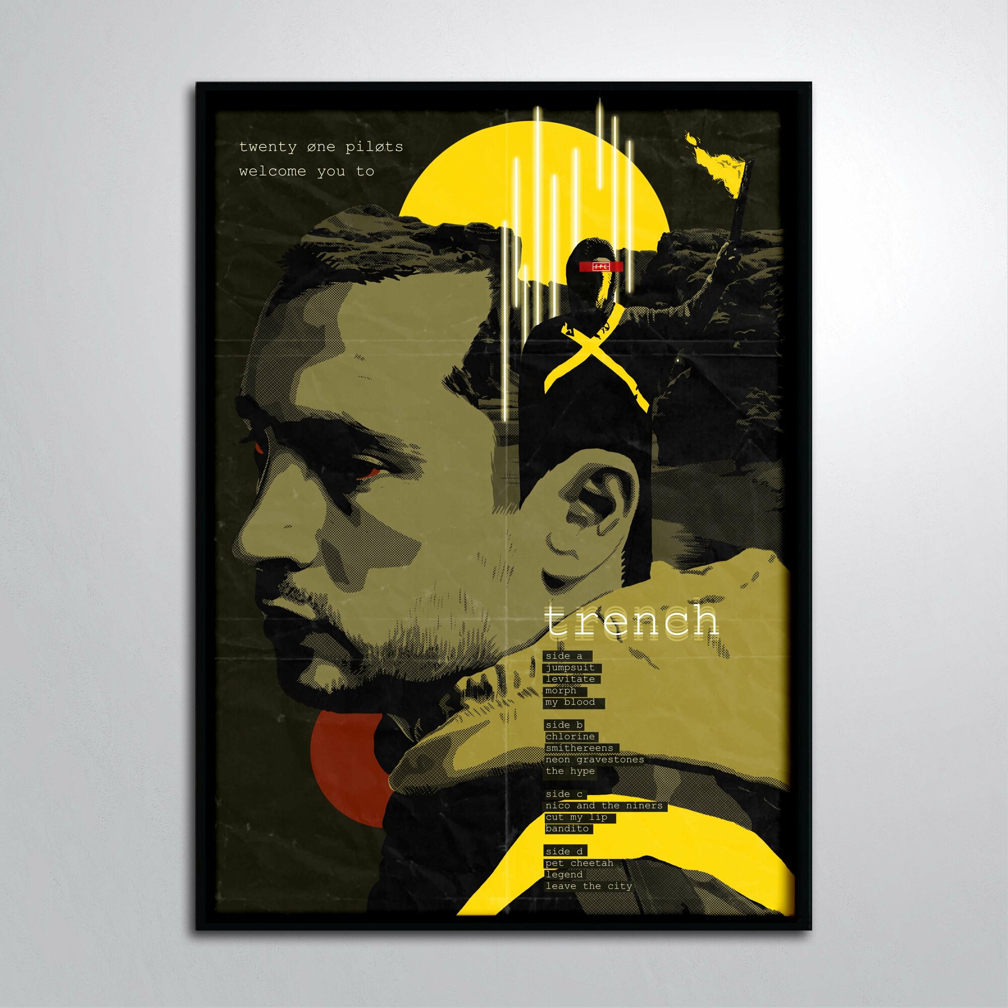 Постер без рамы/Trench Twenty One Pilots Тайлер Джозеф Джош Дан