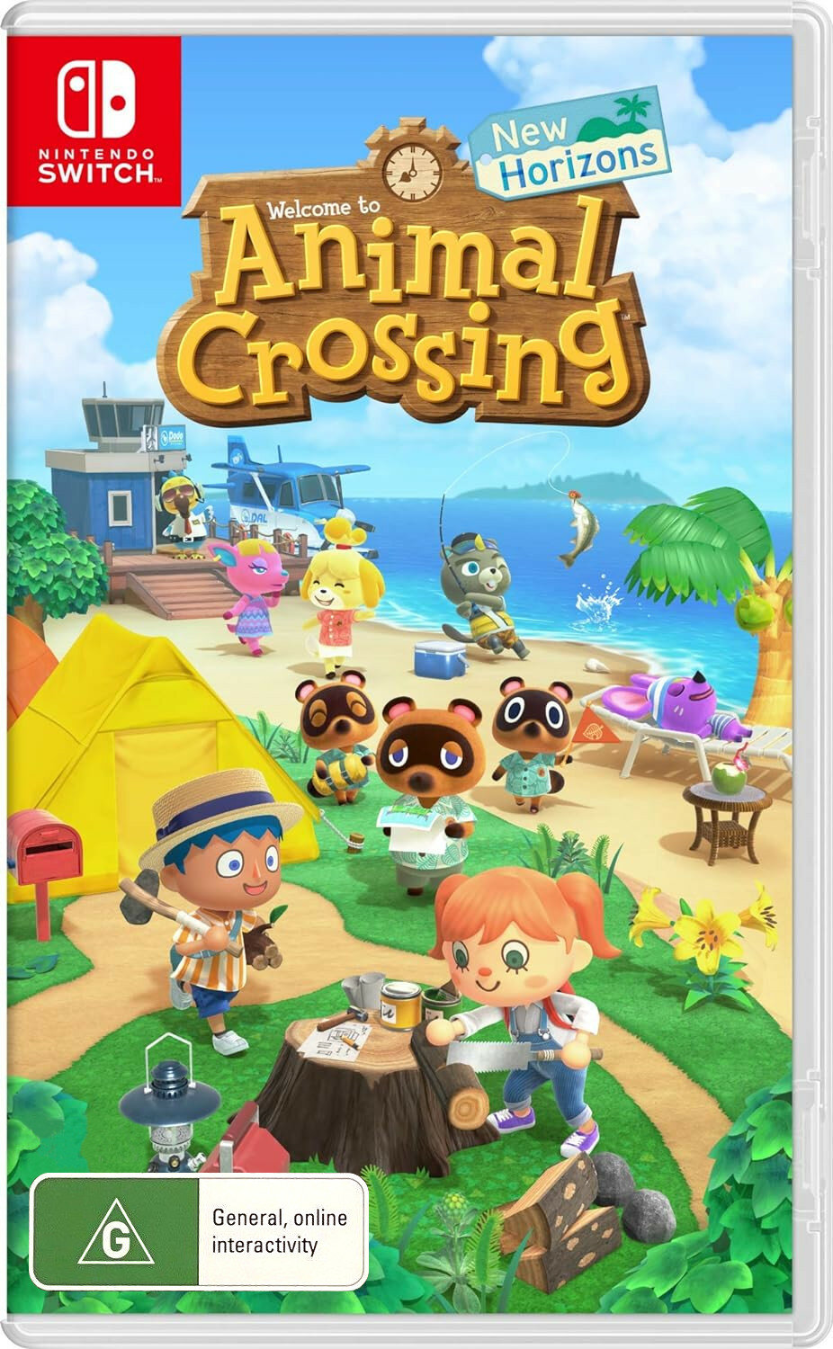 Animal Crossing: New Horizons Nintendo Switch, русские субтитры