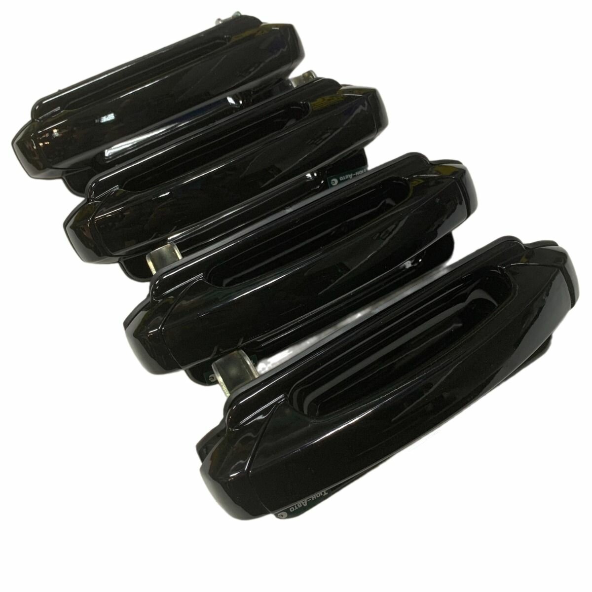 Ручки дверей ВАЗ 2104 - 2105 - 2107 цвет - черный лак (4шт)