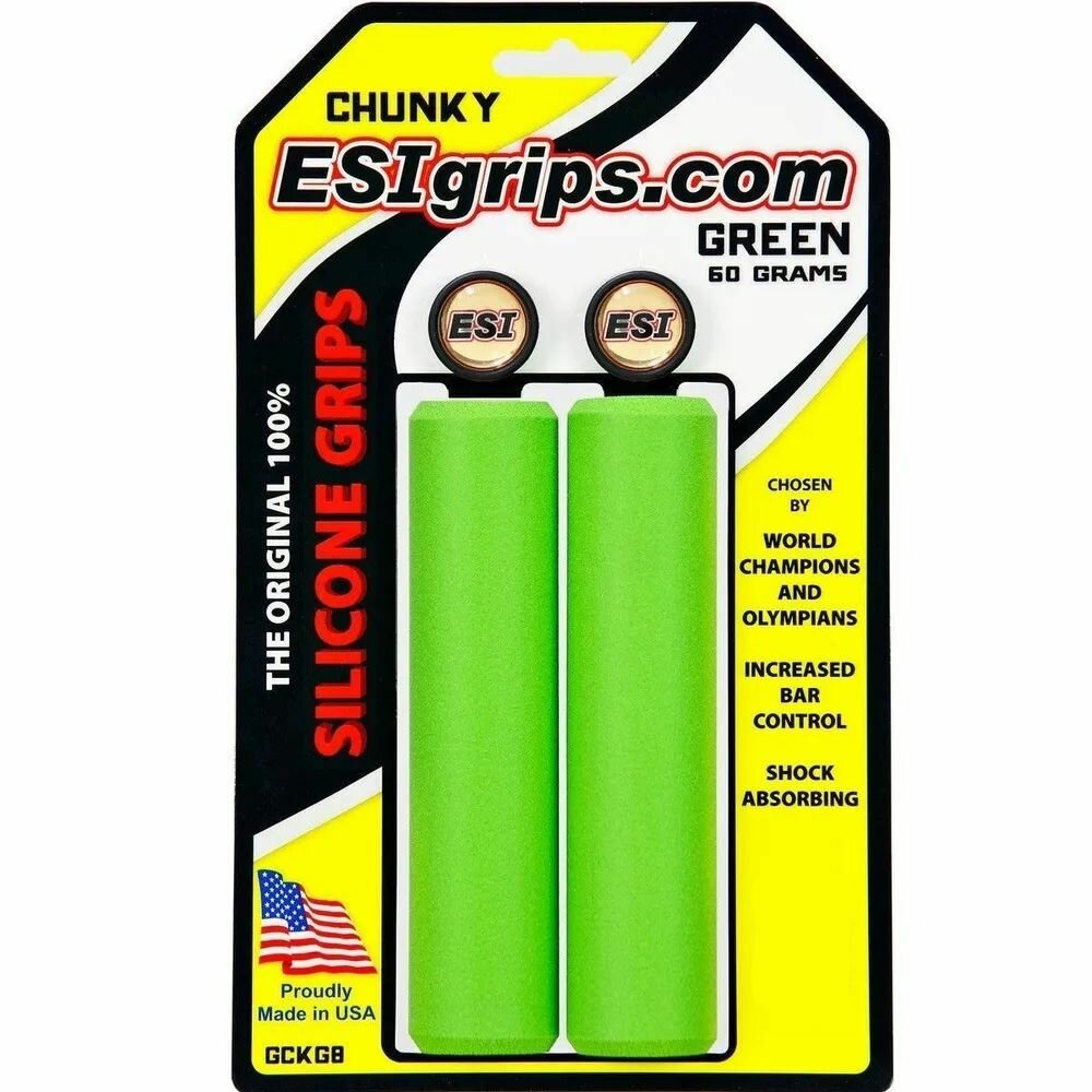 Грипсы Esi Chunky Green