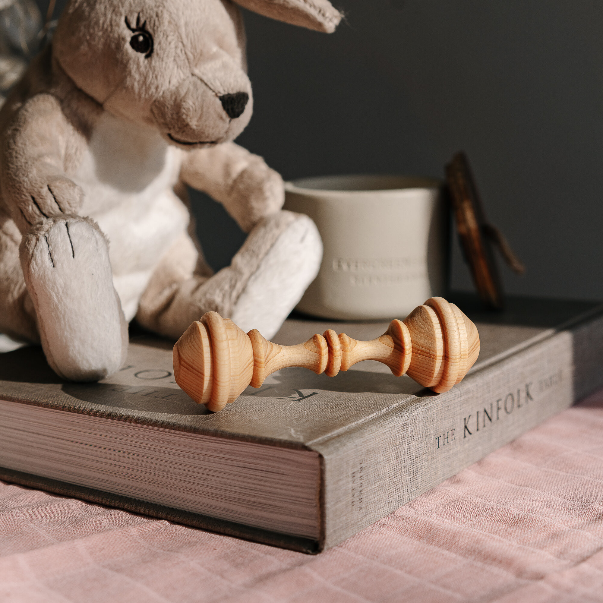 Грызунок-прорезыватель из натурального Сибирского Кедра WT14