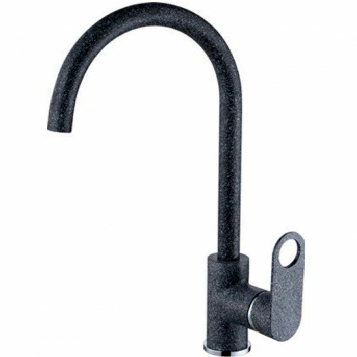 Cмеситель для кухни ViEiR V043521-HC Черно-серый