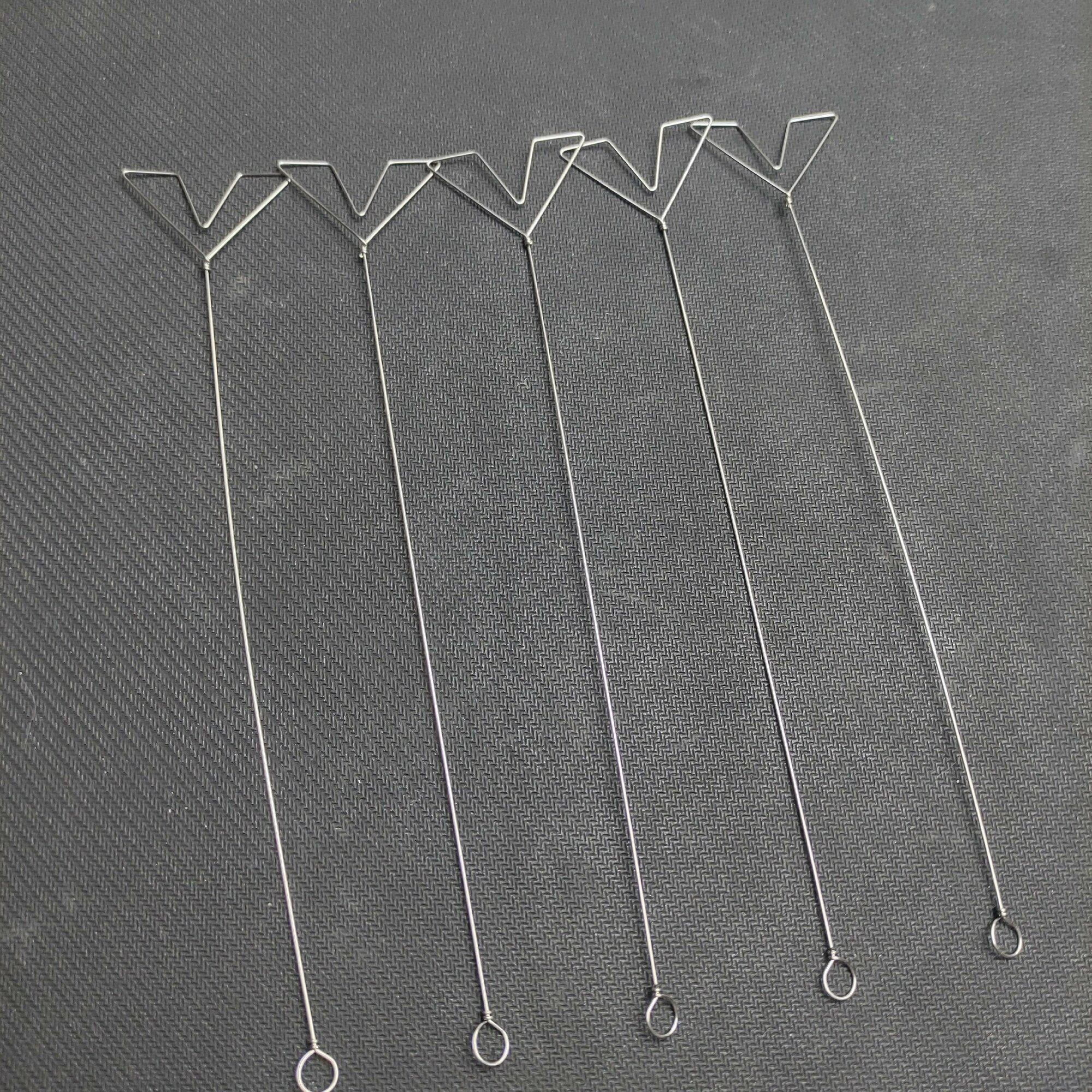 Отвод металлический 20 см для рыбалки (10шт)