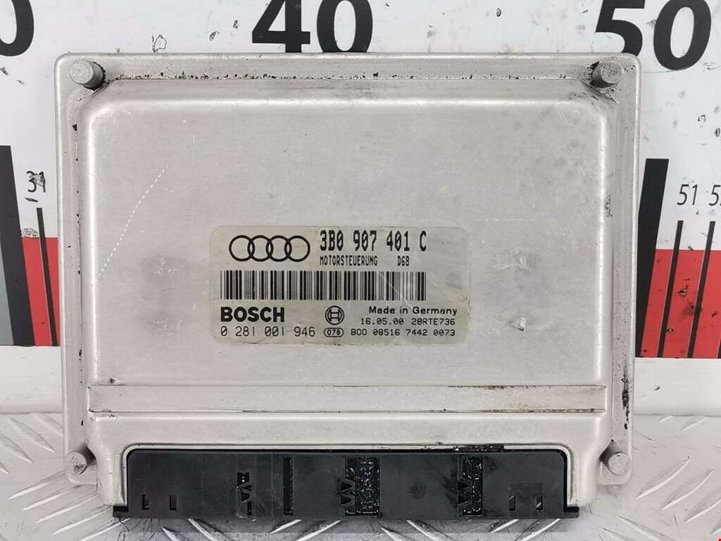 Блок управления двигателем Volkswagen Passat 5 3B0907401C арт. 1528854