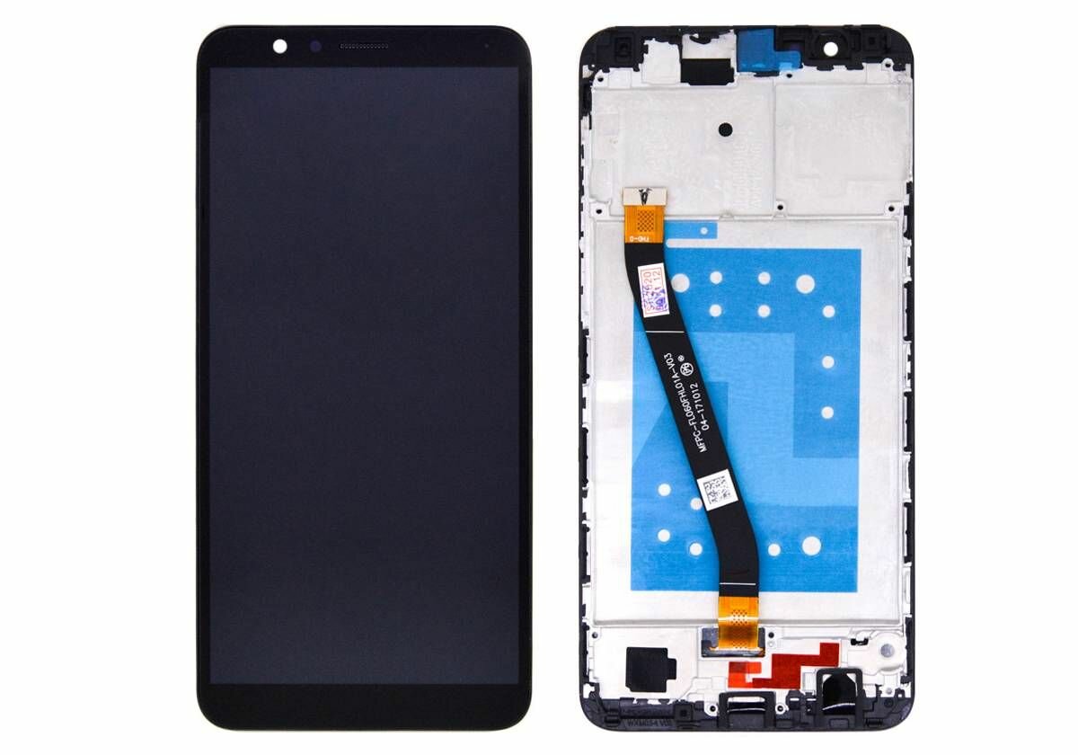 Дисплей для Huawei Honor 7X (BND-L21) в рамке (черный)